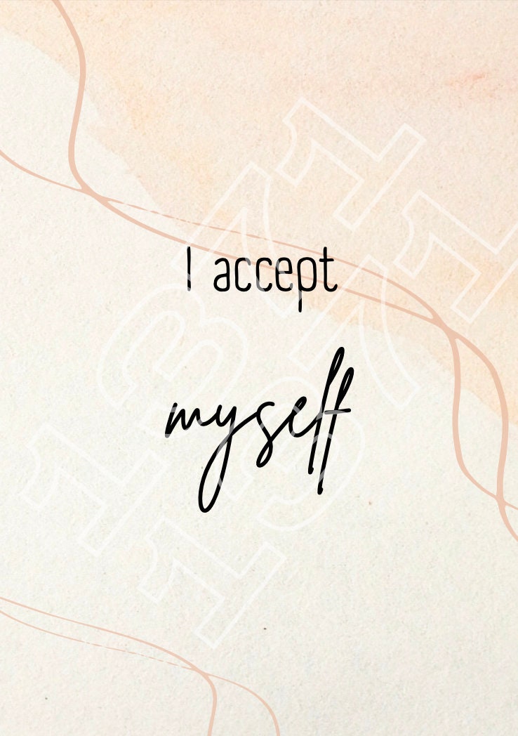 25 Affirmation Cards Printable, Affirmation Cards Digital, Vision Board ...