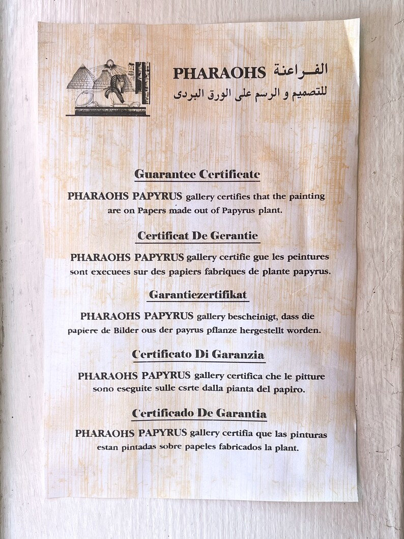 Framed Egyptian Papyrus Art, Egyptian Art, Egyptian Decor, Ancient ...