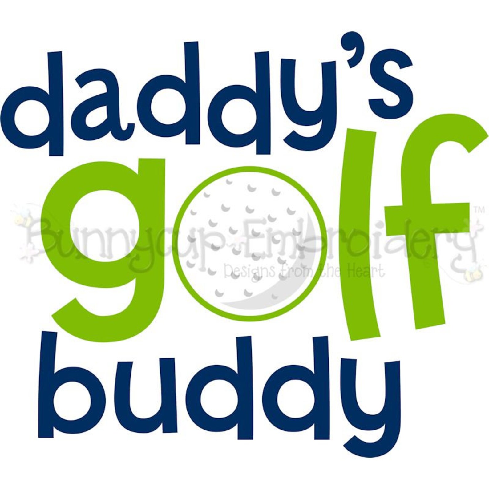 Daddy's Golf Buddy SVG Personal and Small Business Use - Etsy