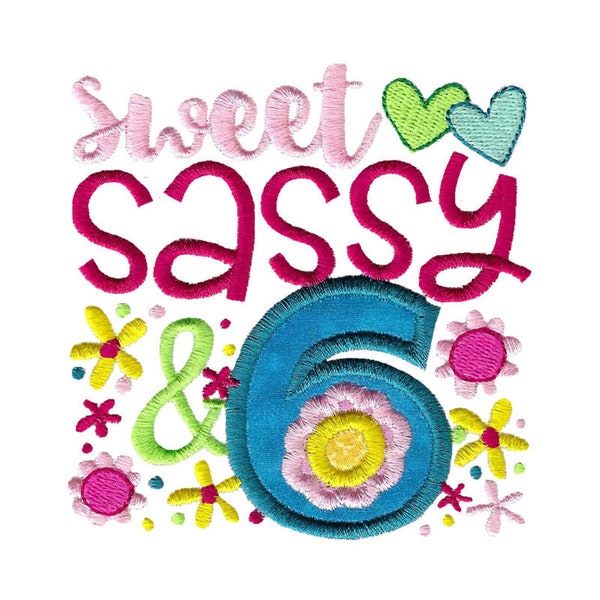 Sassy Embroidery Etsy