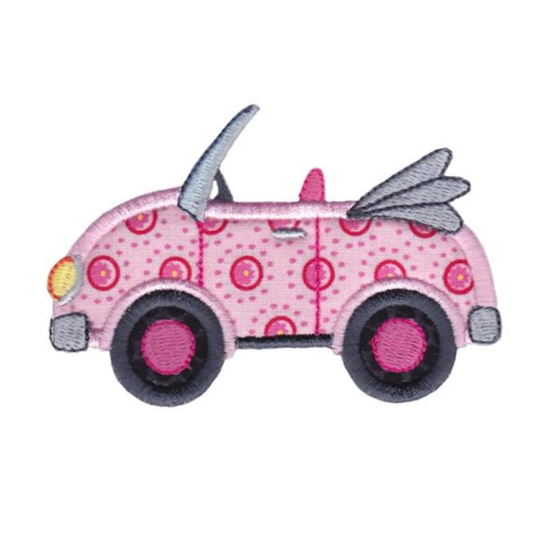 Move It Applique Convertible Car Applique Machine Embroidery Design 4x4 ...
