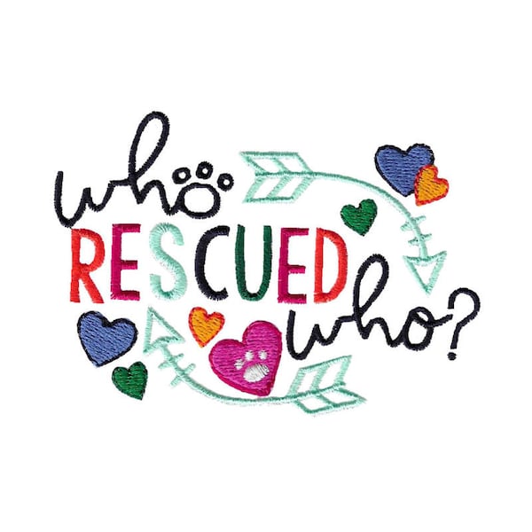 Who Rescued Who - Etsy