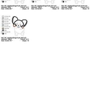 Papillon Applique - Applique Embroidery Design - 4x4 5x7 6x10 8x8 Sizes ...