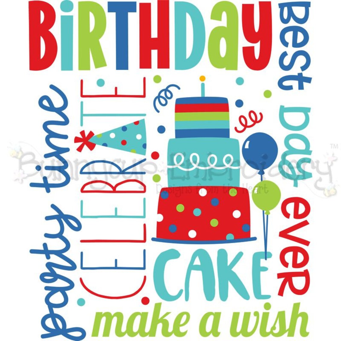 Birthday Subway Art SVG - SVG and Graphic File - Personal and Small ...