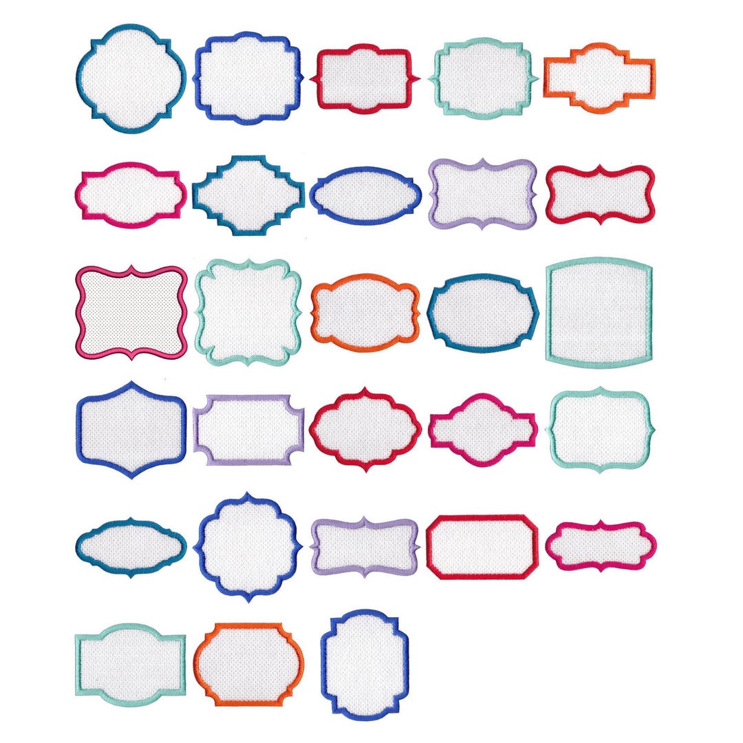 Knock Down - 28 Machine Embroidery Designs - 6 Sizes Included - Knock ...