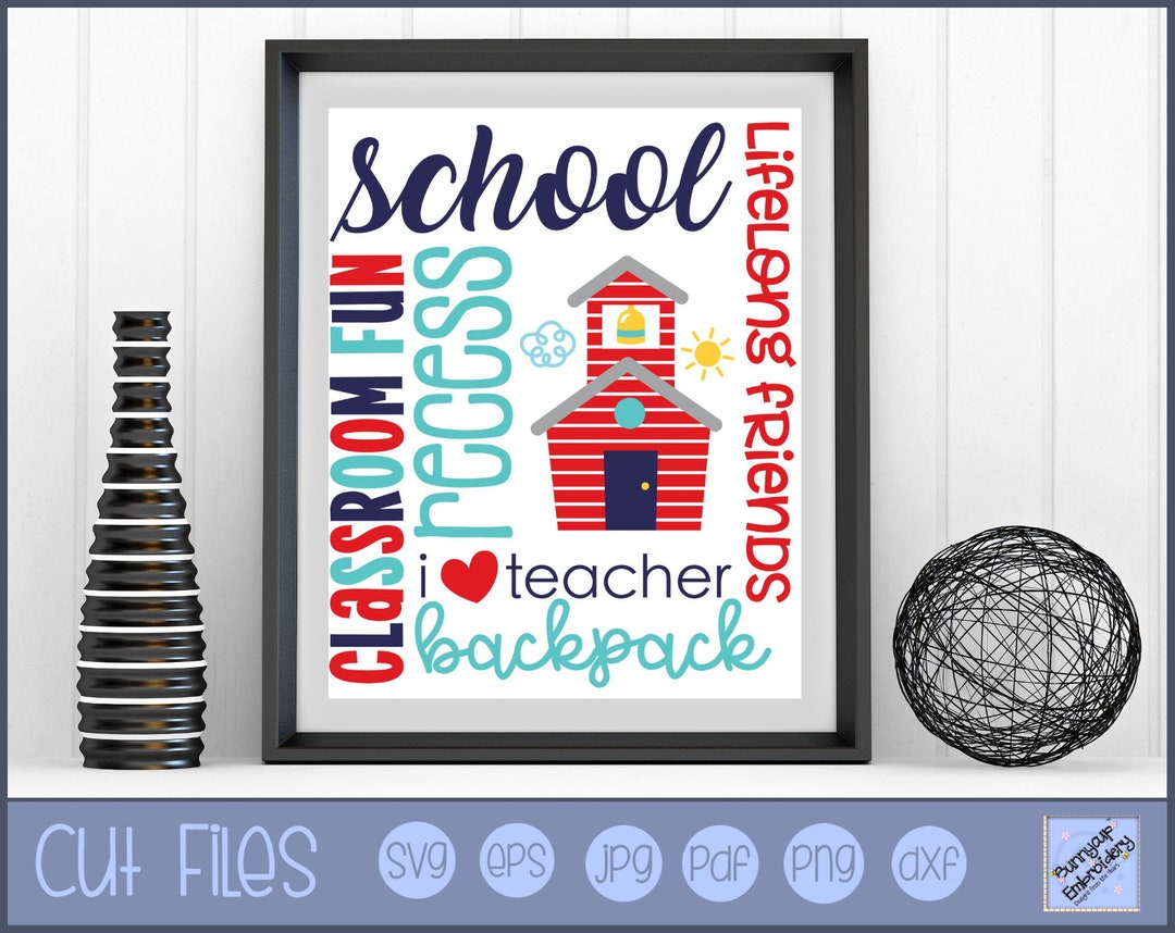 School Subway Art SVG - SVG and Graphic File - Personal and Small ...