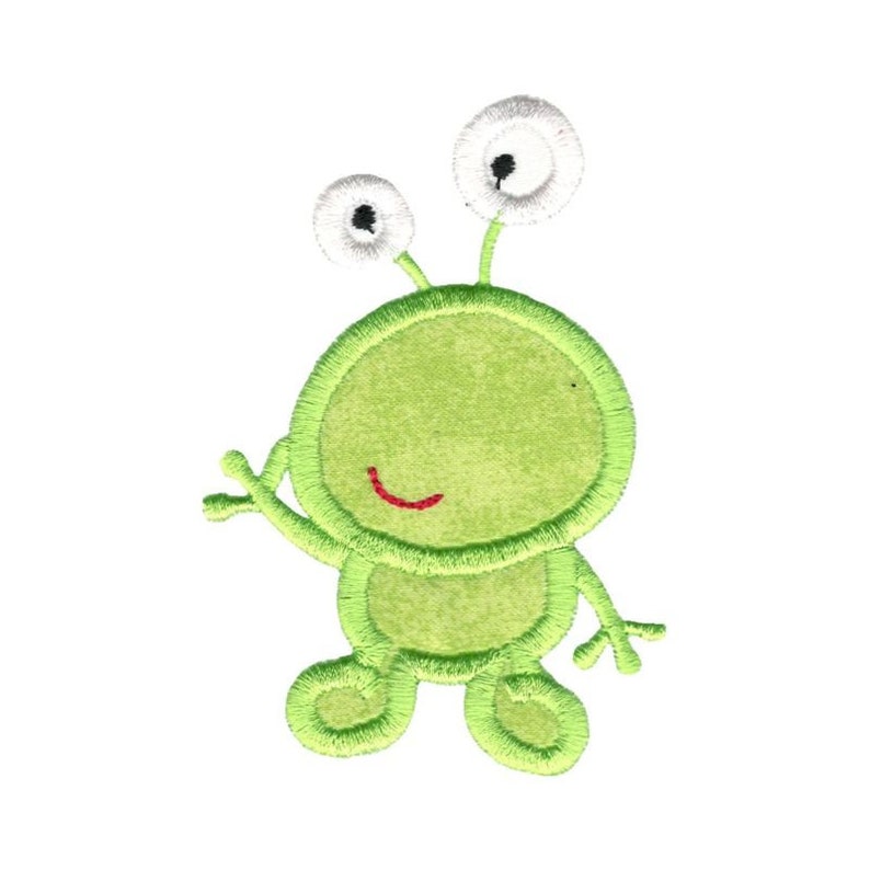 Alien Applique Embroidery Design - 4x4 5x7 6x10 8x8 Sizes Included ...
