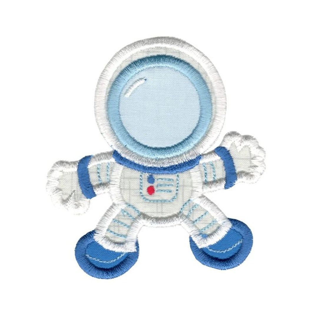 Astronaut Applique Embroidery Design - 4x4 5x7 6x10 8x8 Sizes Included ...