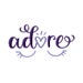 Adore Machine Embroidery Design 4x4 5x7 Sizes Included - Etsy