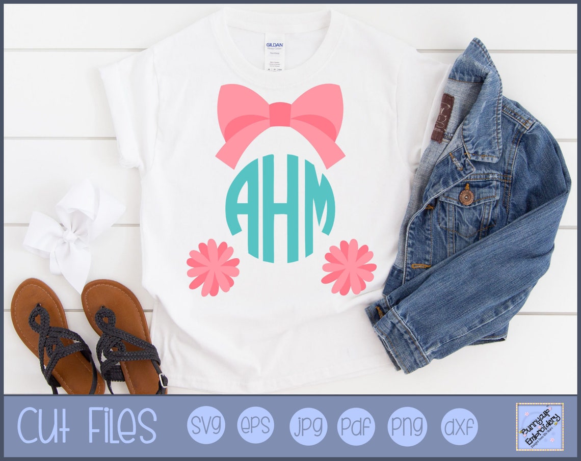 Cheerleader Crown Monogram Topper Clipart and SVG File - Etsy