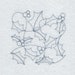 Holly Quilt Block - Digital Pantograph for Long Arm Quilting Machines - E2E Quilt Block ...
