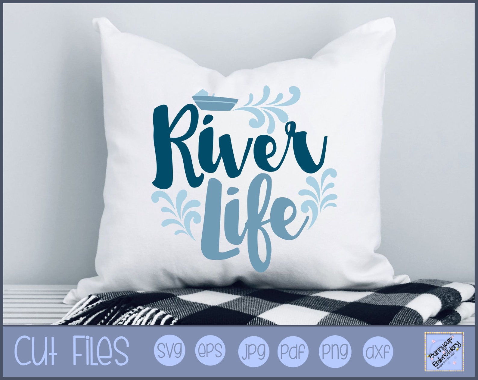 River Life SVG Personal and Small Business Use River SVG | Etsy