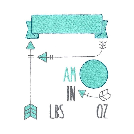 Modern Gender Neutral Birth Announcement Template Machine - Etsy