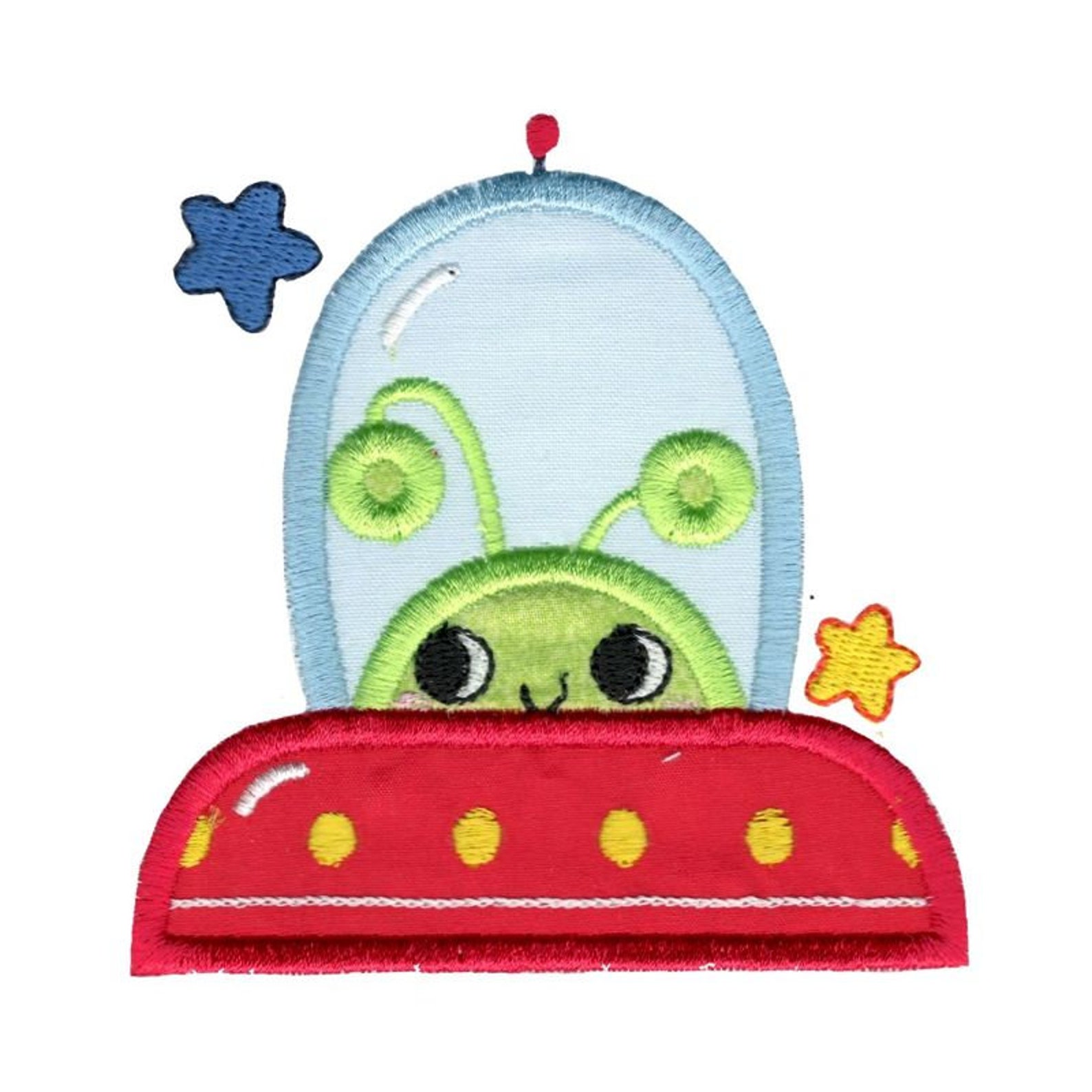 Alien UFO Applique Embroidery Design 4x4 5x7 6x10 8x8 Sizes | Etsy
