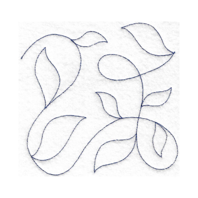 Edge to Edge Leaf - Etsy