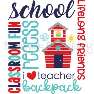 School Subway Art SVG SVG and Graphic File Personal and Small Business ...