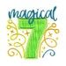 Magical Seven Machine Embroidery Design - 4x4 5x7 6x10 8x8 Sizes ...