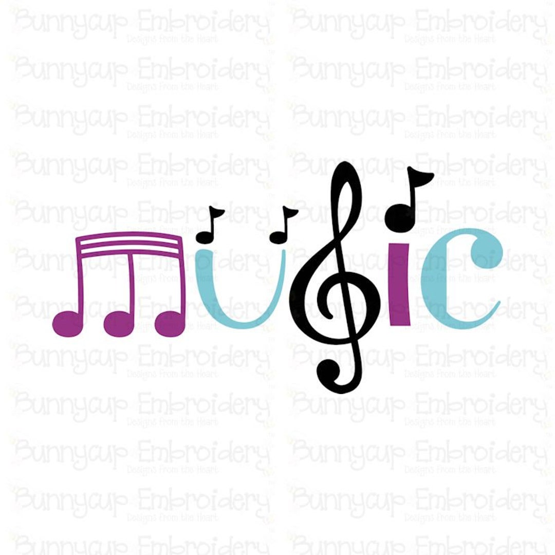 Music SVG - Clipart and SVG - Personal and Small Business Use - Etsy
