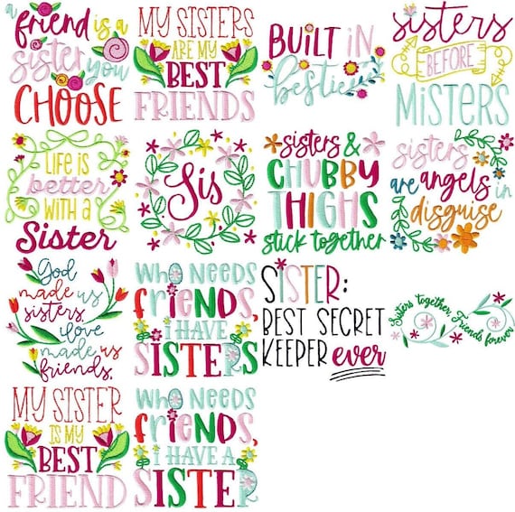 Secret Sister Sayings