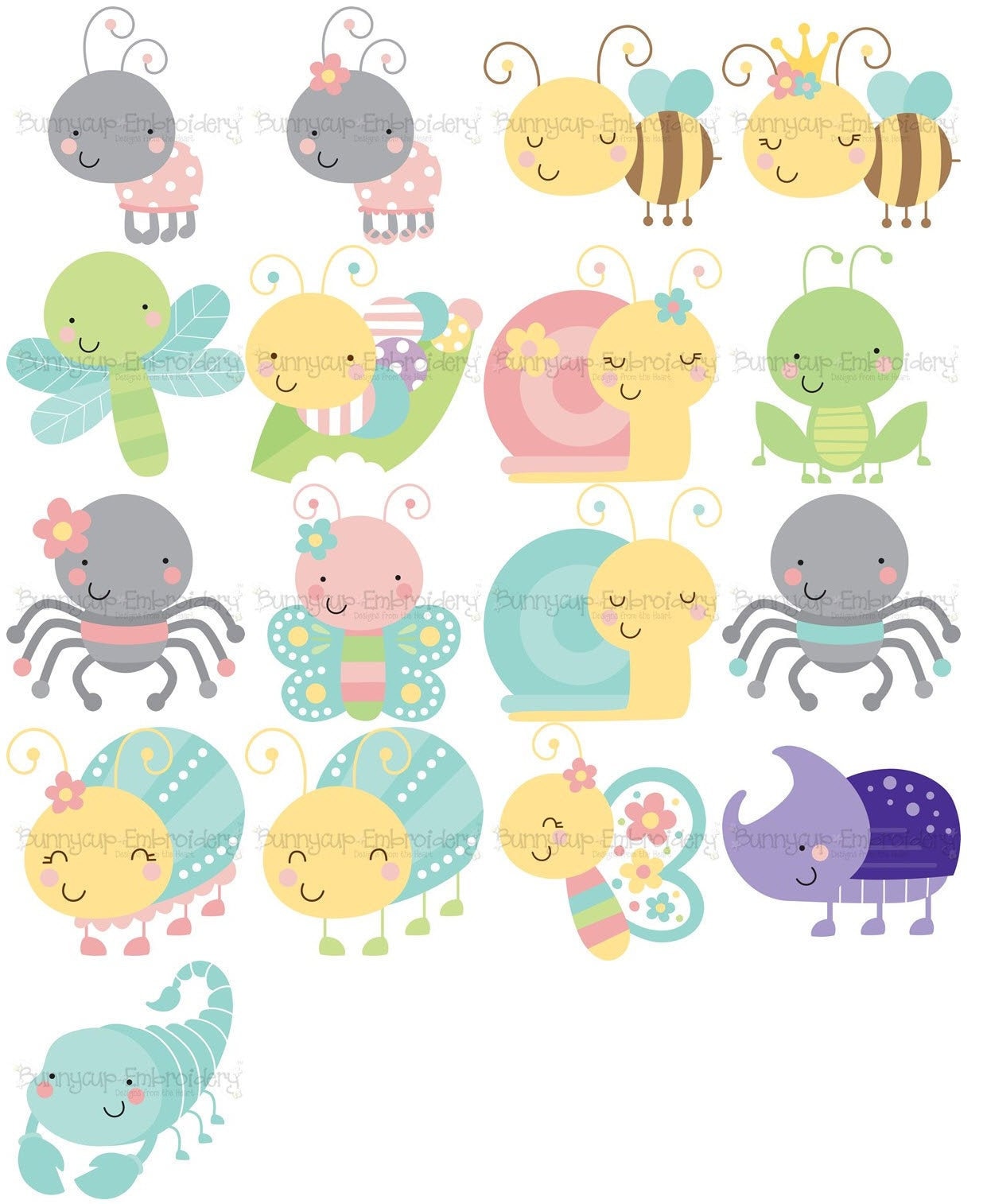 Cuddle Bug Too SVG Bundle 17 SVG and Graphic Files Cute - Etsy