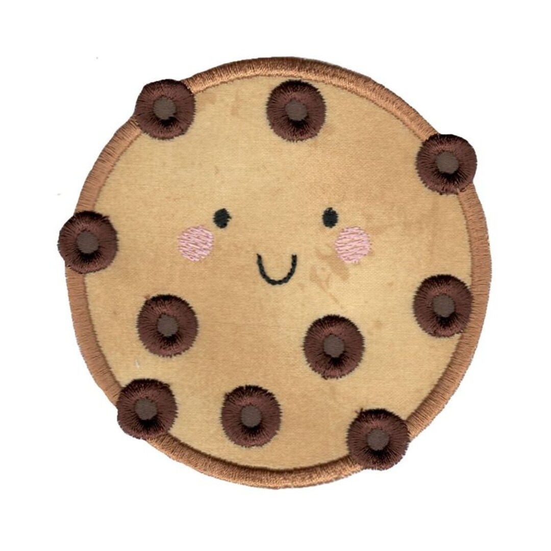Applique Cookie Embroidery Design - 4x4 5x7 6x10 8x8 Sizes Included ...