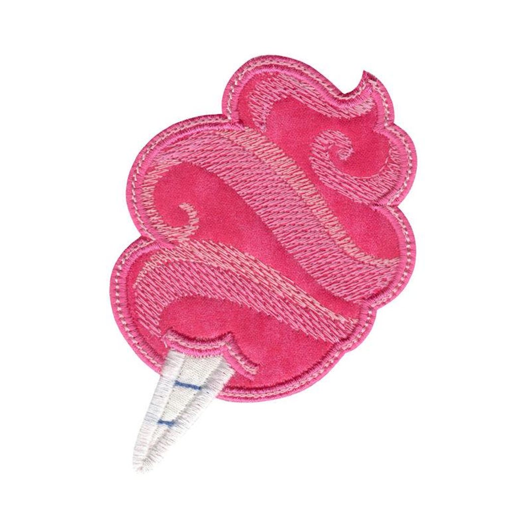 Applique Cotton Candy Embroidery Design - 4x4 5x7 6x10 8x8 Inch Hoop ...