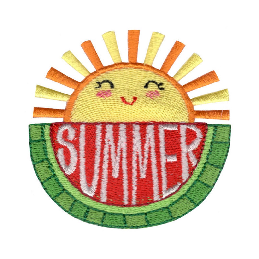 Summer Watermelon Embroidery Design 4x4 5x7 Sizes Included Watermelon ...