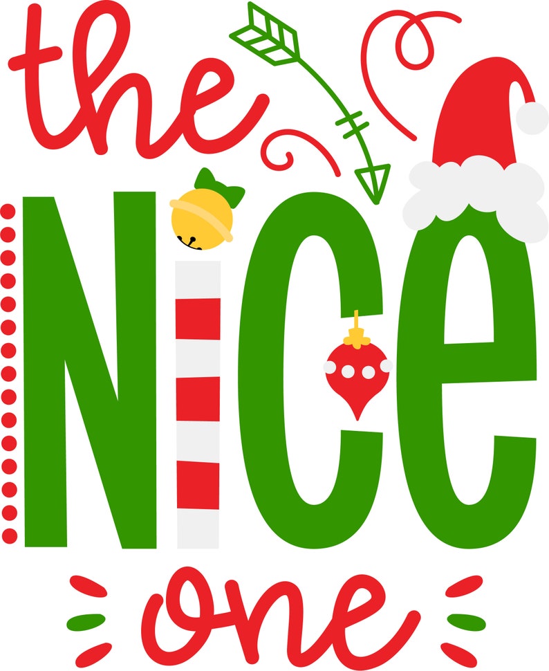 The Nice One SVG Clipart and SVG File Personal and Small - Etsy