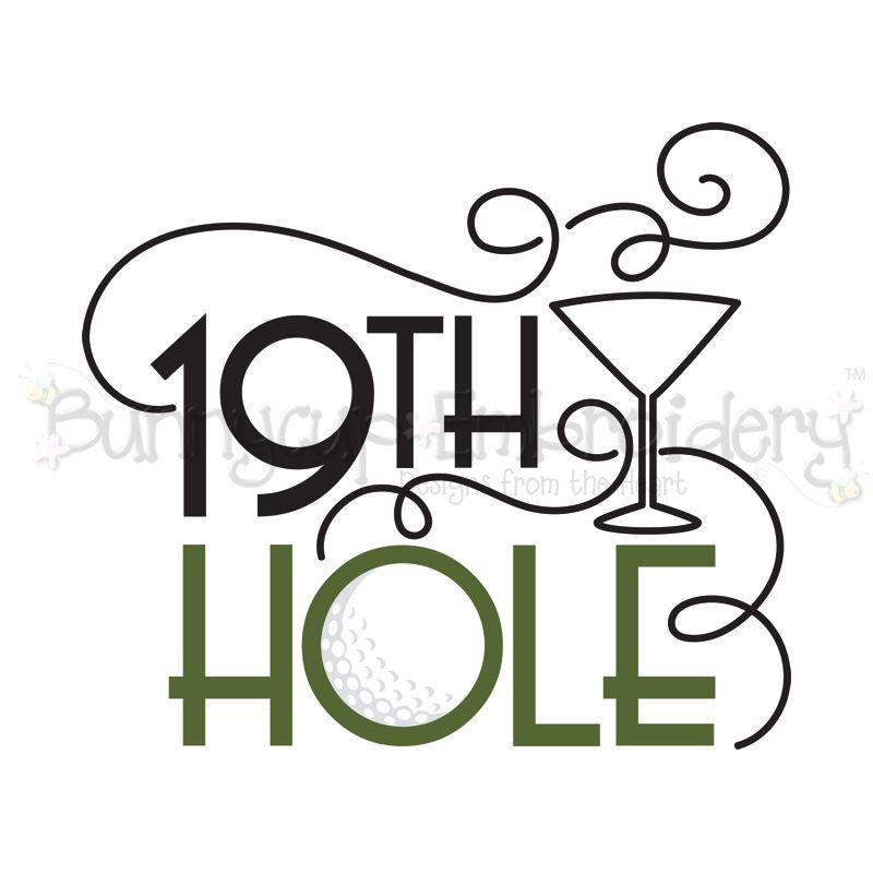 19th Hole SVG Personal and Small Business Use Golf SVG - Etsy