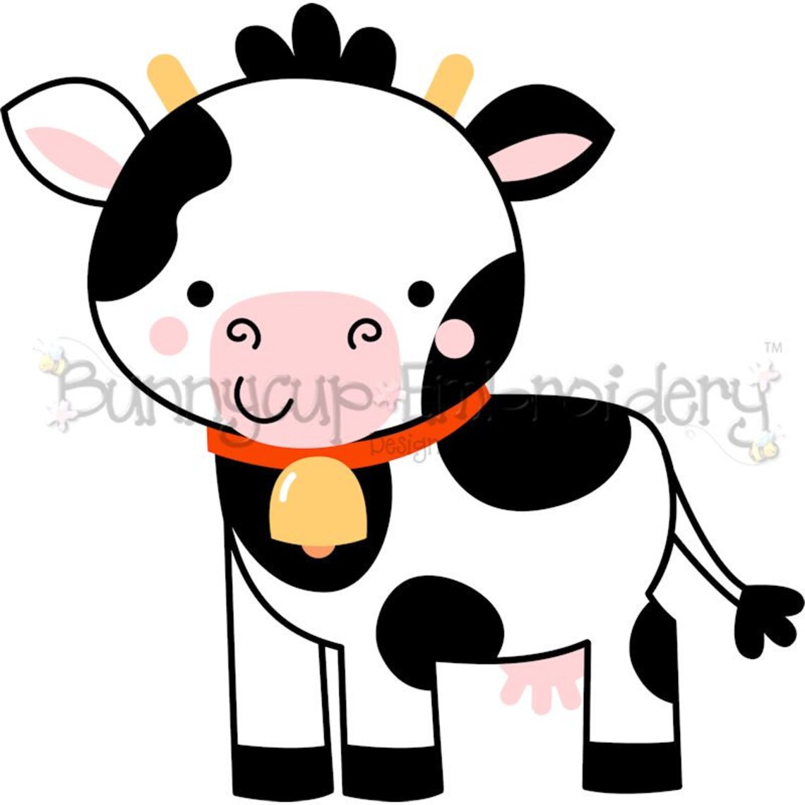 Boxy Cow SVG Personal and Small Business Use Farm Animal - Etsy