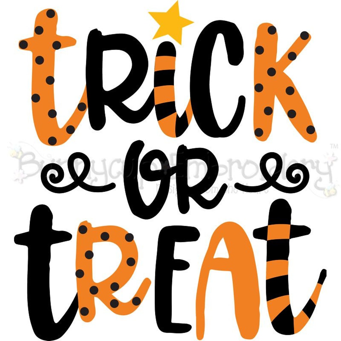 Trick or Treat SVG SVG and Graphic File Personal and Small - Etsy