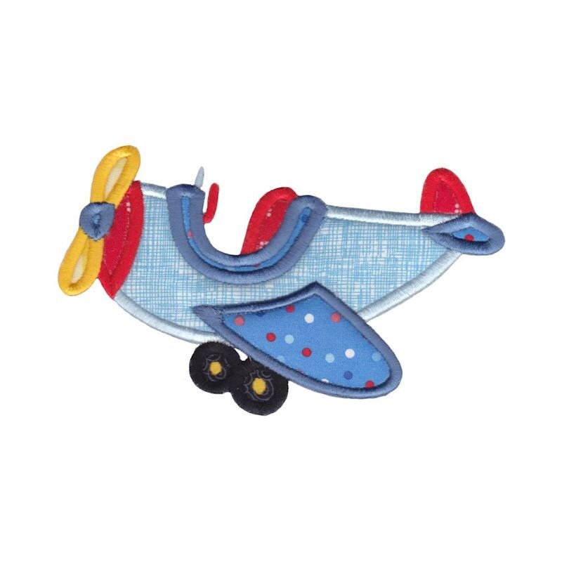 Airplane Applique - Etsy