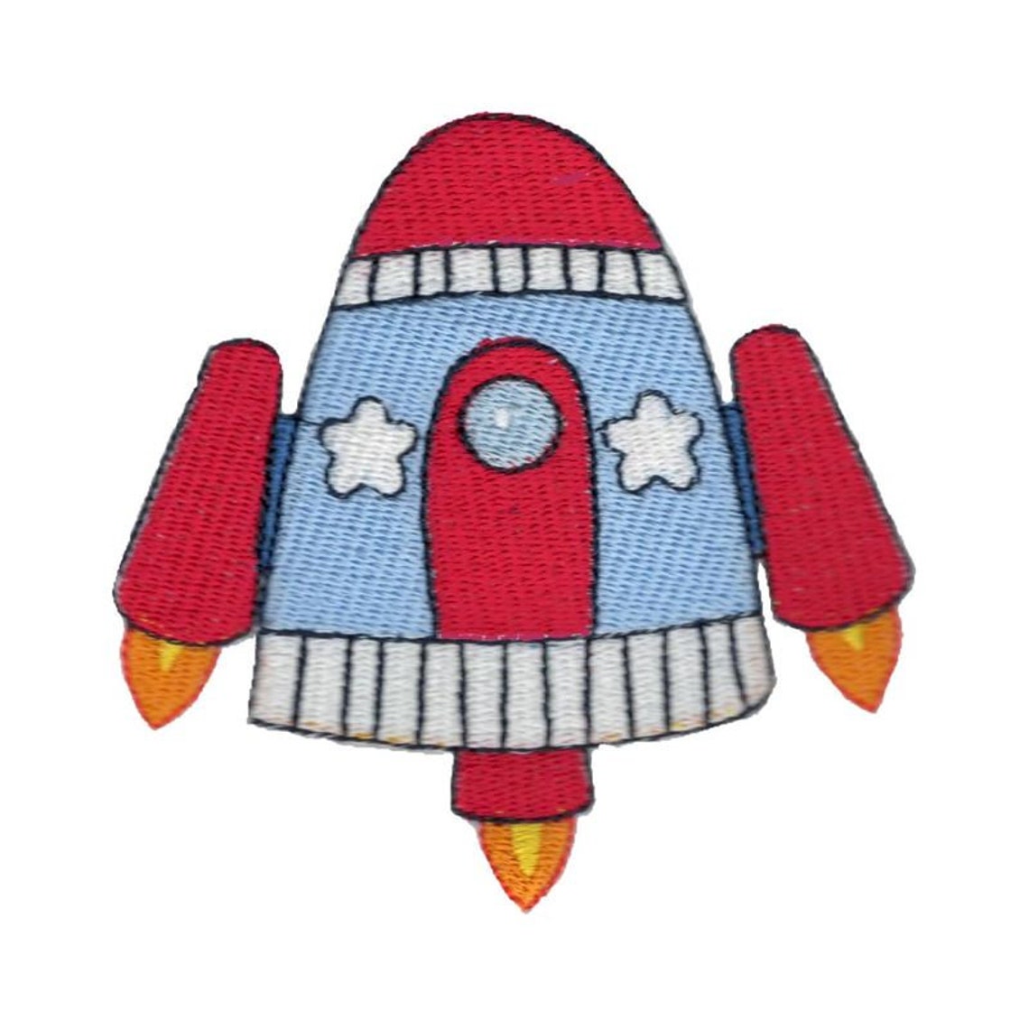 Space Rocket Machine Embroidery Design 4x4 5x7 Sizes - Etsy