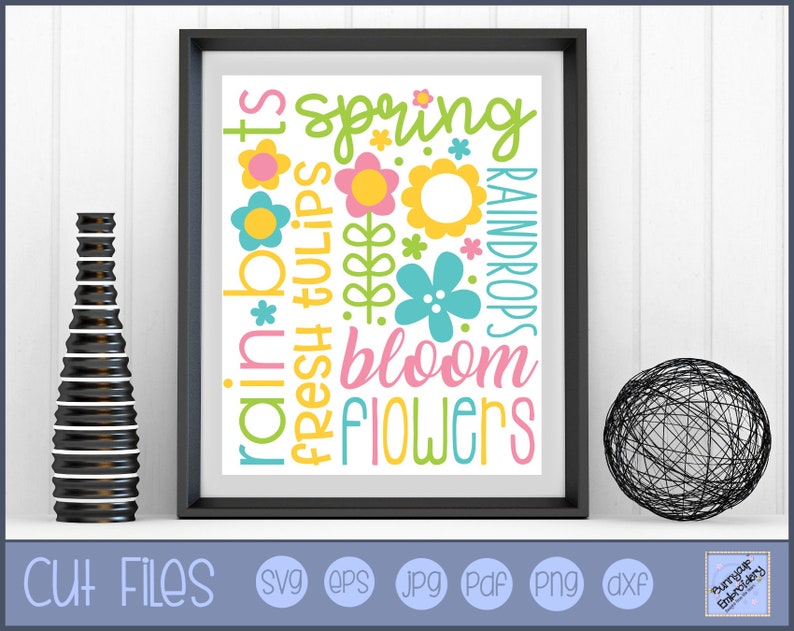 Spring Subway Art SVG Personal and Small Business Use | Etsy