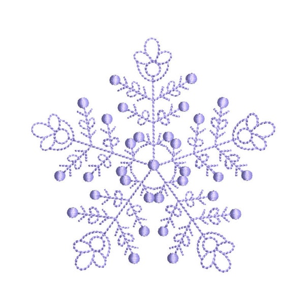 Snowflake Embroidery - Etsy