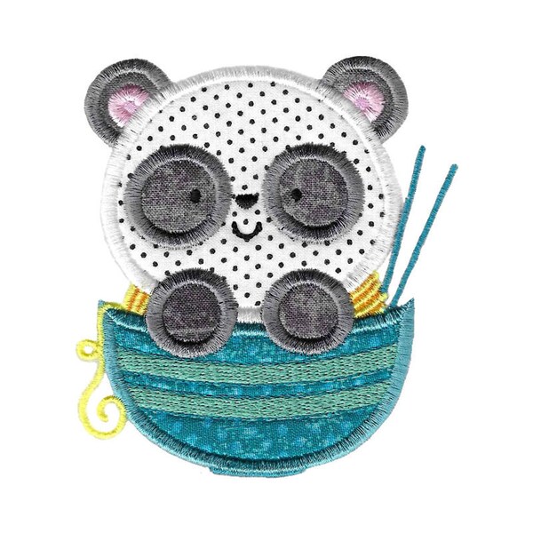 Panda Embroidery - Etsy