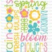 Spring Subway Art - SVG - Personal and Small Business Use - Spring SVG ...