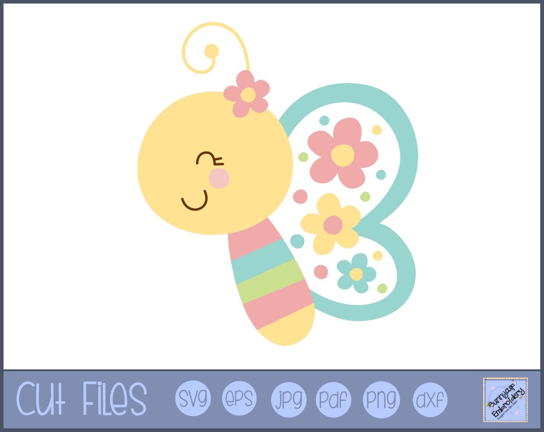 Butterfly SVG - Personal and Small Business Use - Cute Butterfly SVG ...