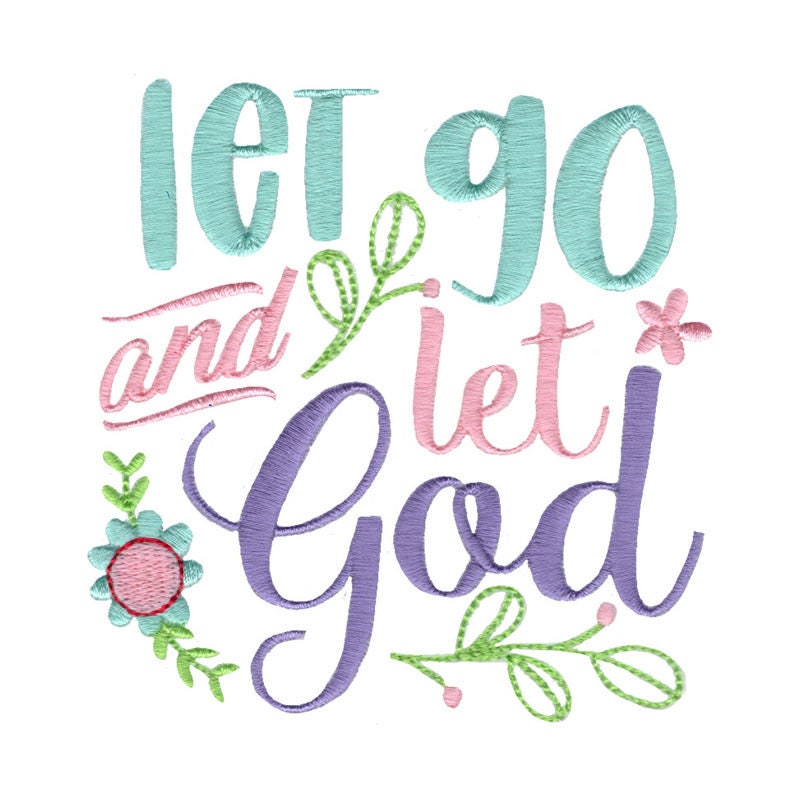Let Go and Let God - Etsy