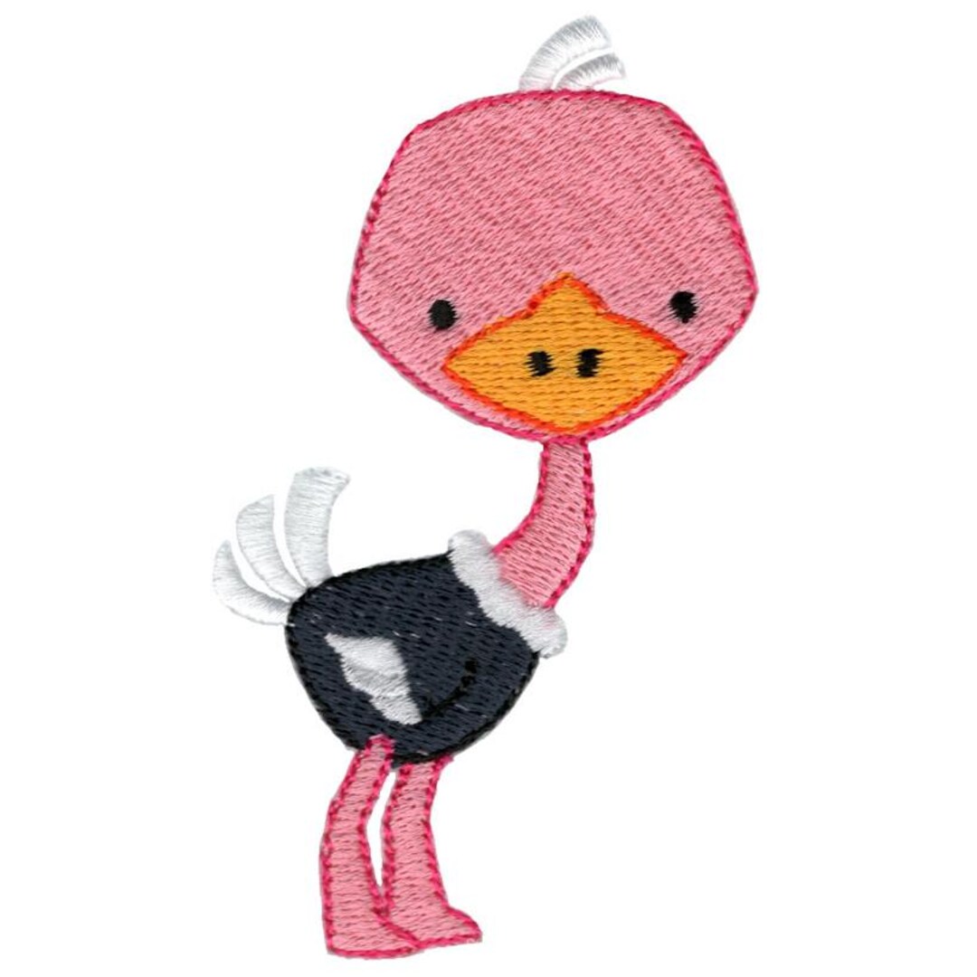 Ostrich Embroidery Design - 3x3 4x4 5x5 Inch Hoop Sizes Included ...