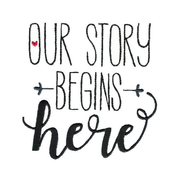 Our Story Begins - Etsy