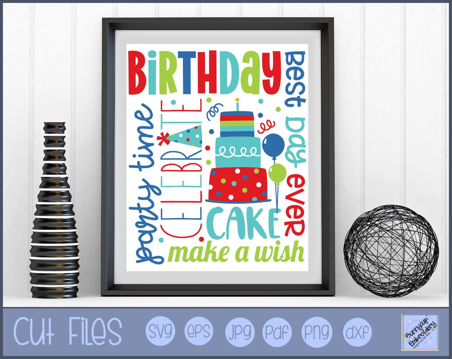 Birthday Subway Art SVG - SVG and Graphic File - Personal and Small ...