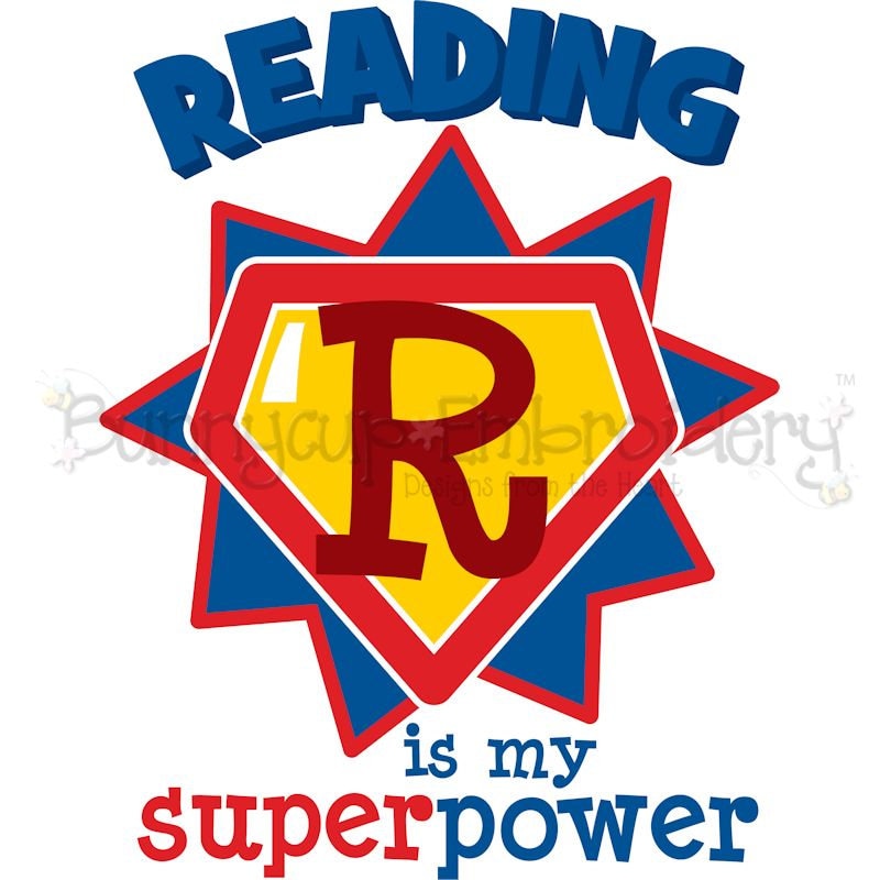 Reading is My Super Power SVG Clipart and SVG File - Etsy