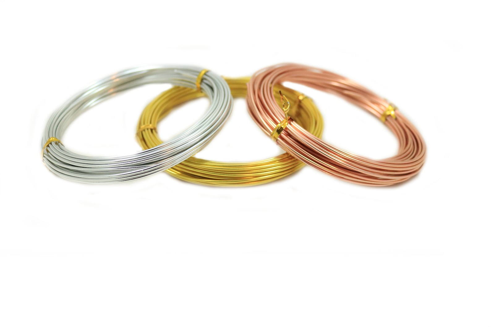 Aluminum Wire Silver Gold Copper 3 Colors Jewelry and - Etsy