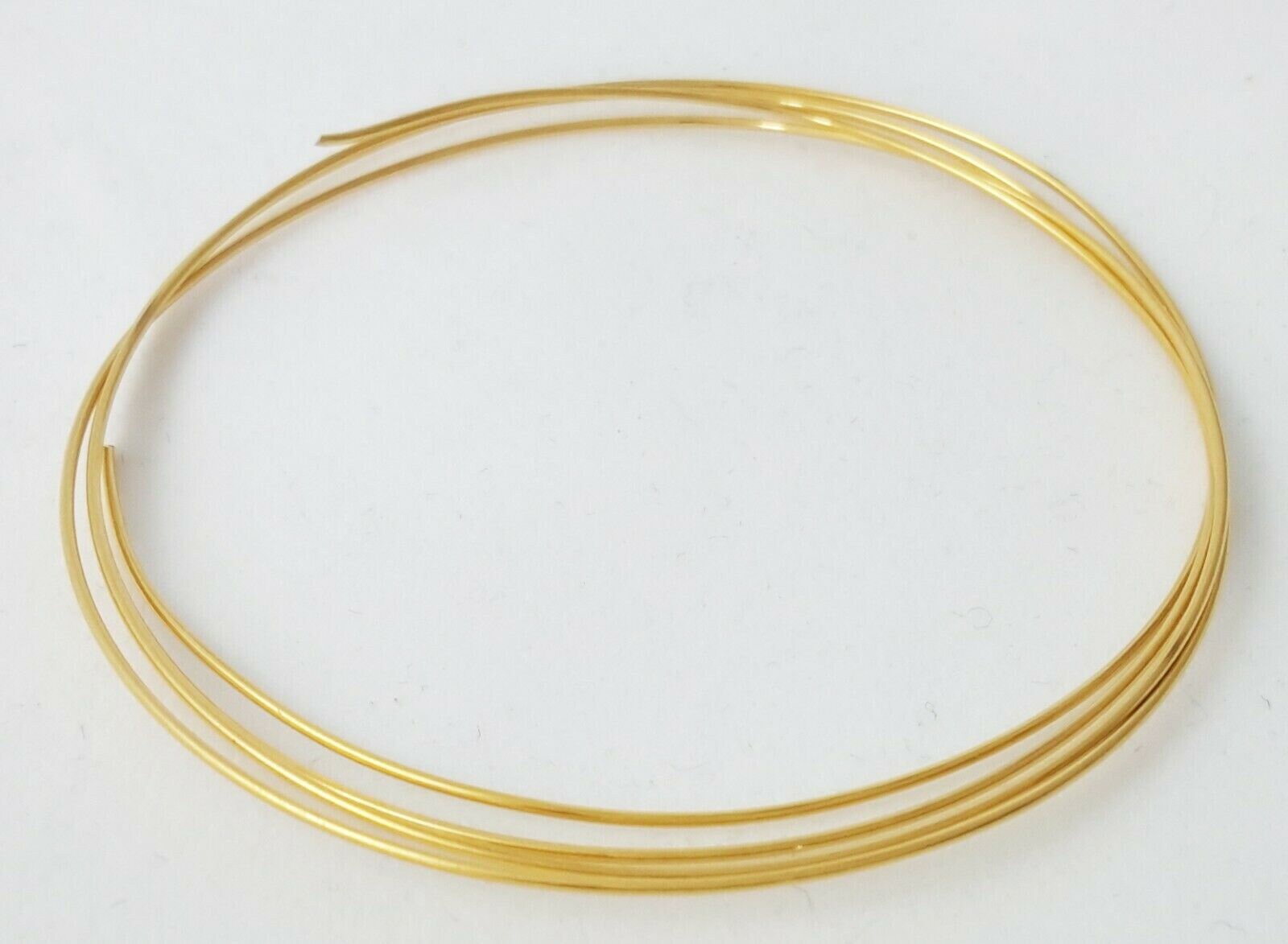 24K Solid Yellow Gold Wire 1/4 Hard Round 20 22 24 26 28 Gauge - Etsy