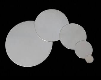 Silver Blank Disc | Etsy