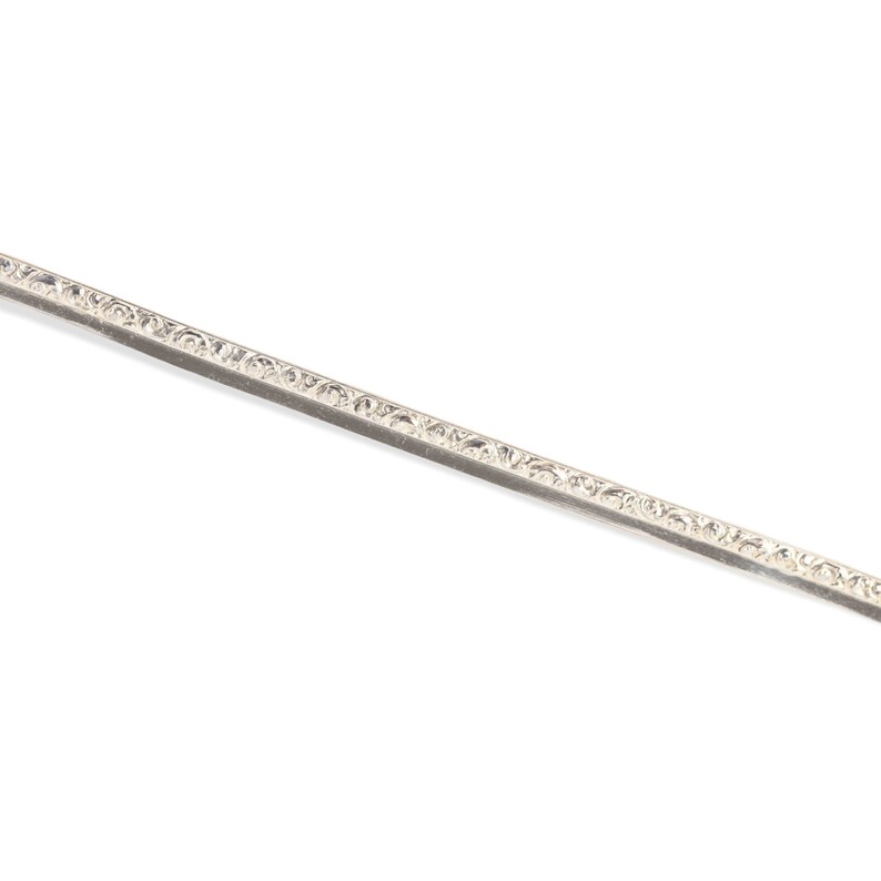 925 Sterling Silver Stepped Bezel Wire Swirl Fancy Pattern - Etsy