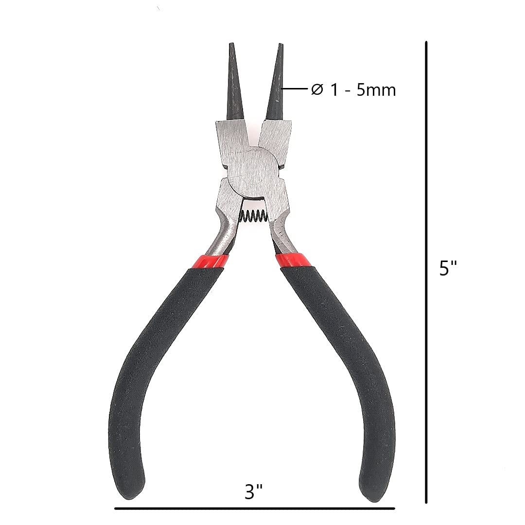 Round Nose Pliers Spring Loaded Jewelry Making Tools Beading - Etsy