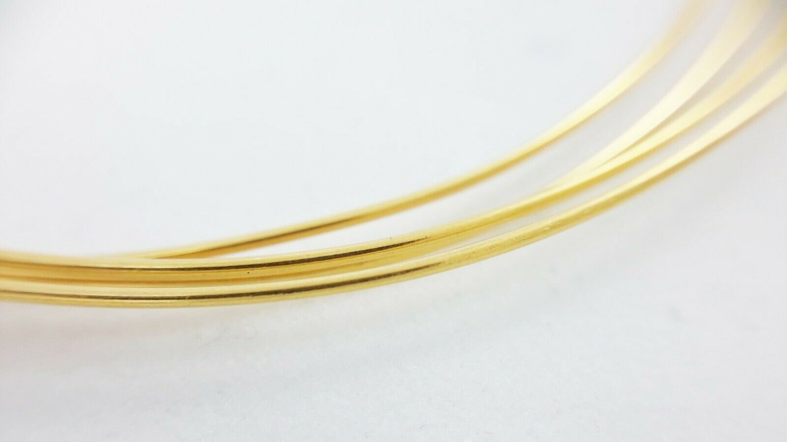 24K Solid Yellow Gold Wire 1/4 Hard Round 20 22 24 26 28 Gauge - Etsy