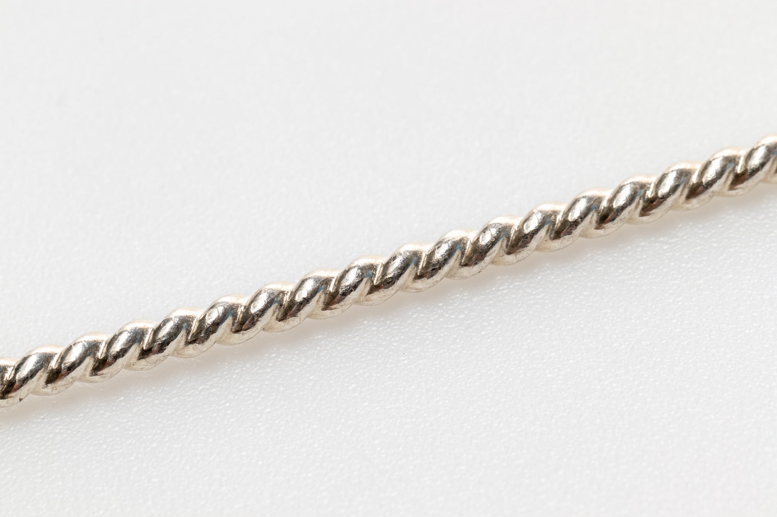 925 Sterling Silver Round Wire Twist Pattern Soft 6 8 10 12 - Etsy